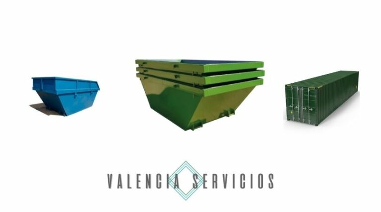 Medidas de contenedores Escombros - medida Contenedor escombro